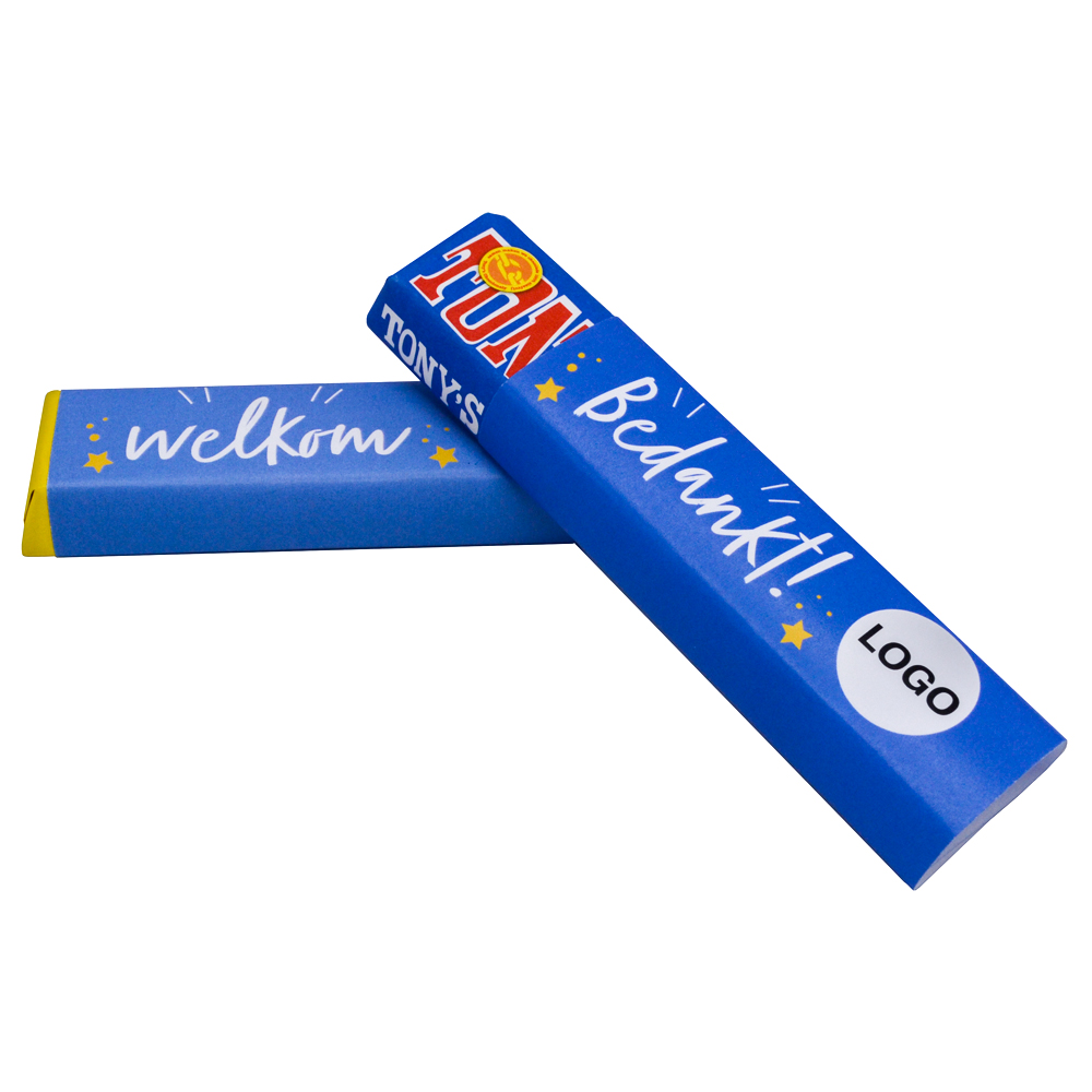 Tony's Chocolonely (50 gram) | eigen wikkel - Greengiving.be
