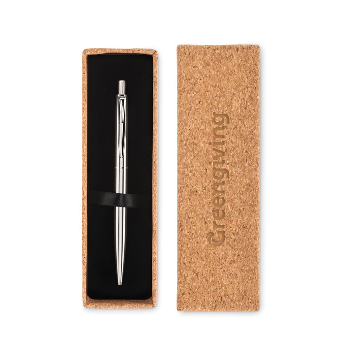Pen van gerecycled RVS | Eco geschenk - Greengiving.be