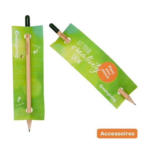 Sprout potlood met zaden | Eco geschenk - Greengiving.be